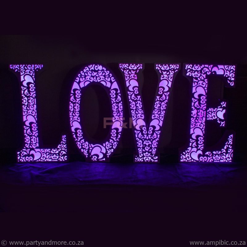 LED Love Sign - Party and More