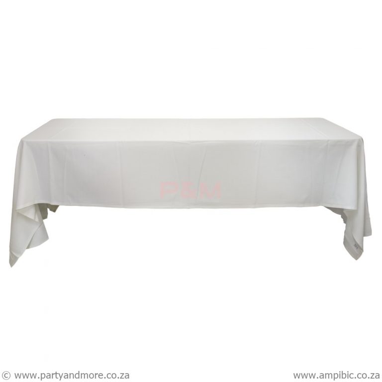 Tablecloth - Long White - Party and More